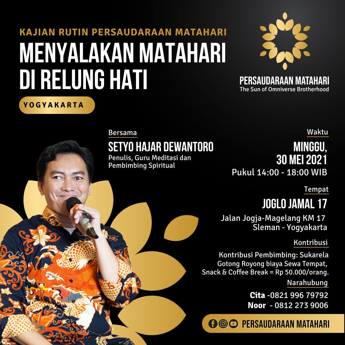 Kajian Yogyakarta: Menyalakan Matahari di Relung Hati - Persaudaraan ...