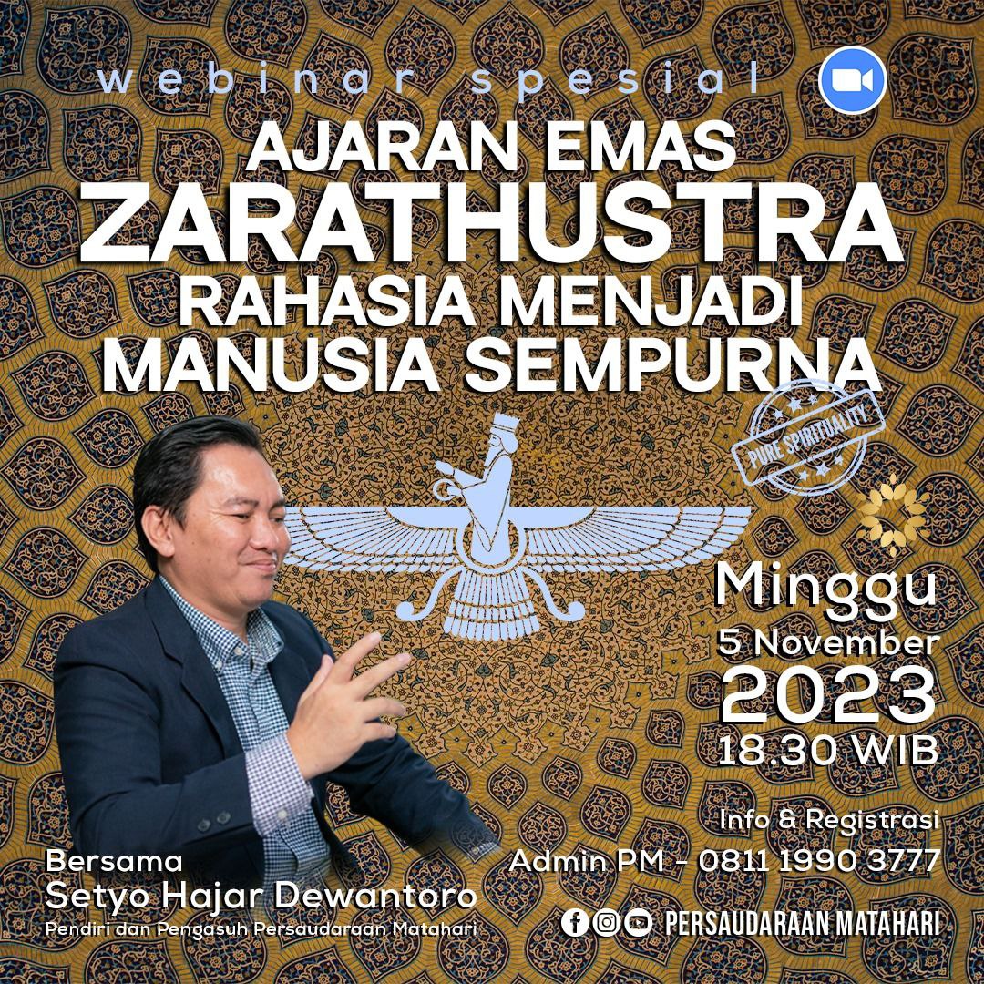 Ajaran Emas ZARATHUSTRA: Rahasia Menjadi Manusia Sempurna ...