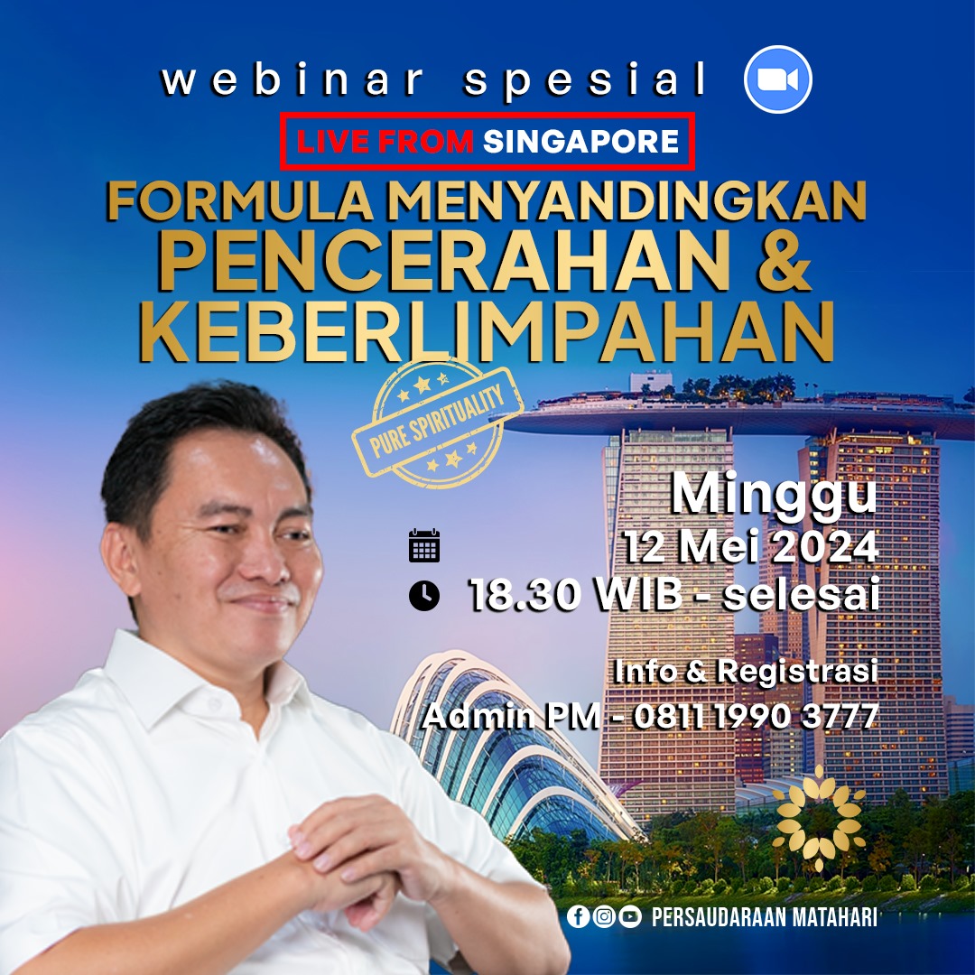 Webinar Spesial Formula Menyandingkan Pencerahan dan Keberlimpahan ...