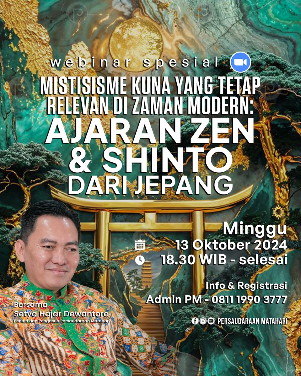 Webinar Mistisisme Kuna yang Tetap Relevan di Zaman Modern: Ajaran Zen ...